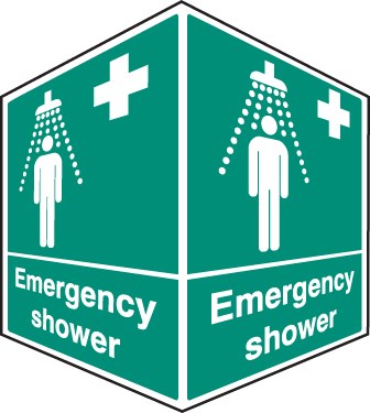 Emergency Shower - Projecting Sign – Nixon Safety