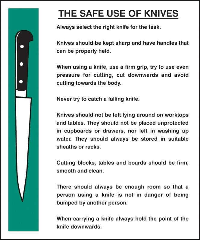 Safe Use Of Knives – Nixon Safety