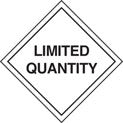 Limited Quantity Labels 100x100mm Roll Of 100 – Nixon Safety